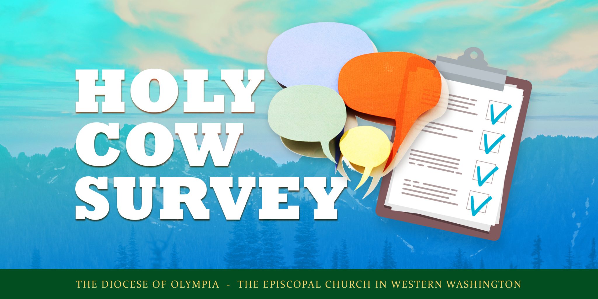 Holy Cow Survey and Holy Conversations – Bishop of Olympia Search
